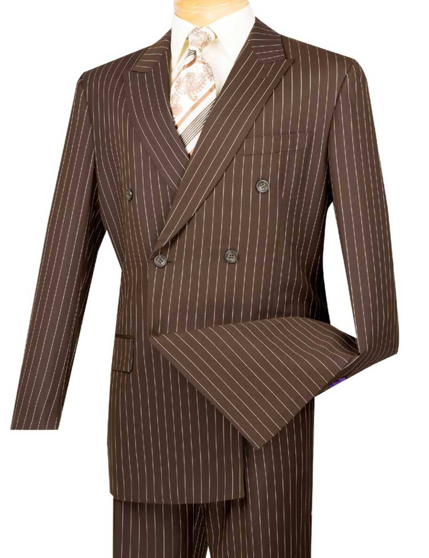 Vinci Executive Double Breasted Suit DSS-4/ F-DSS - Walmart.com