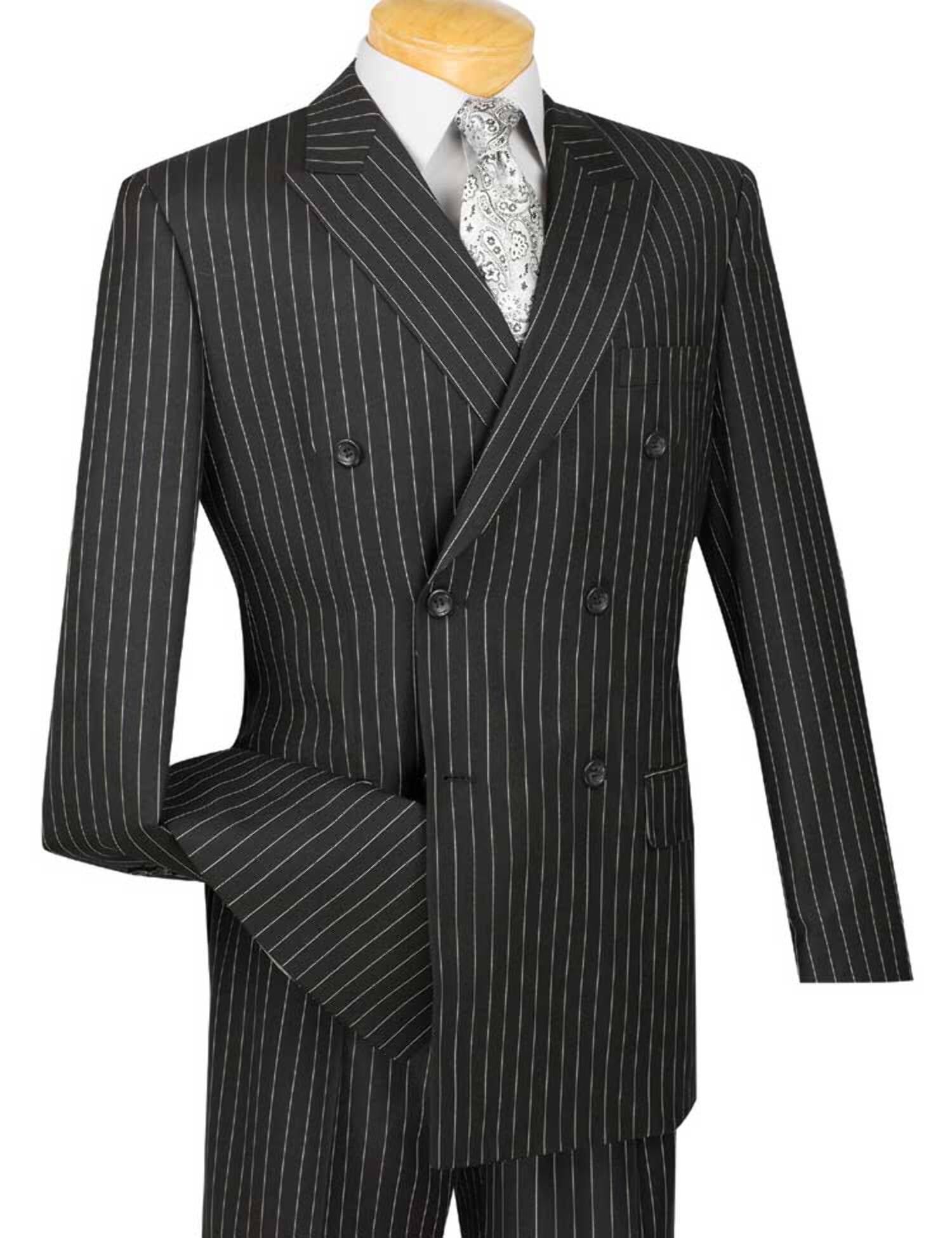 Vinci Executive Double Breasted Suit DSS-4/ F-DSS - Walmart.com