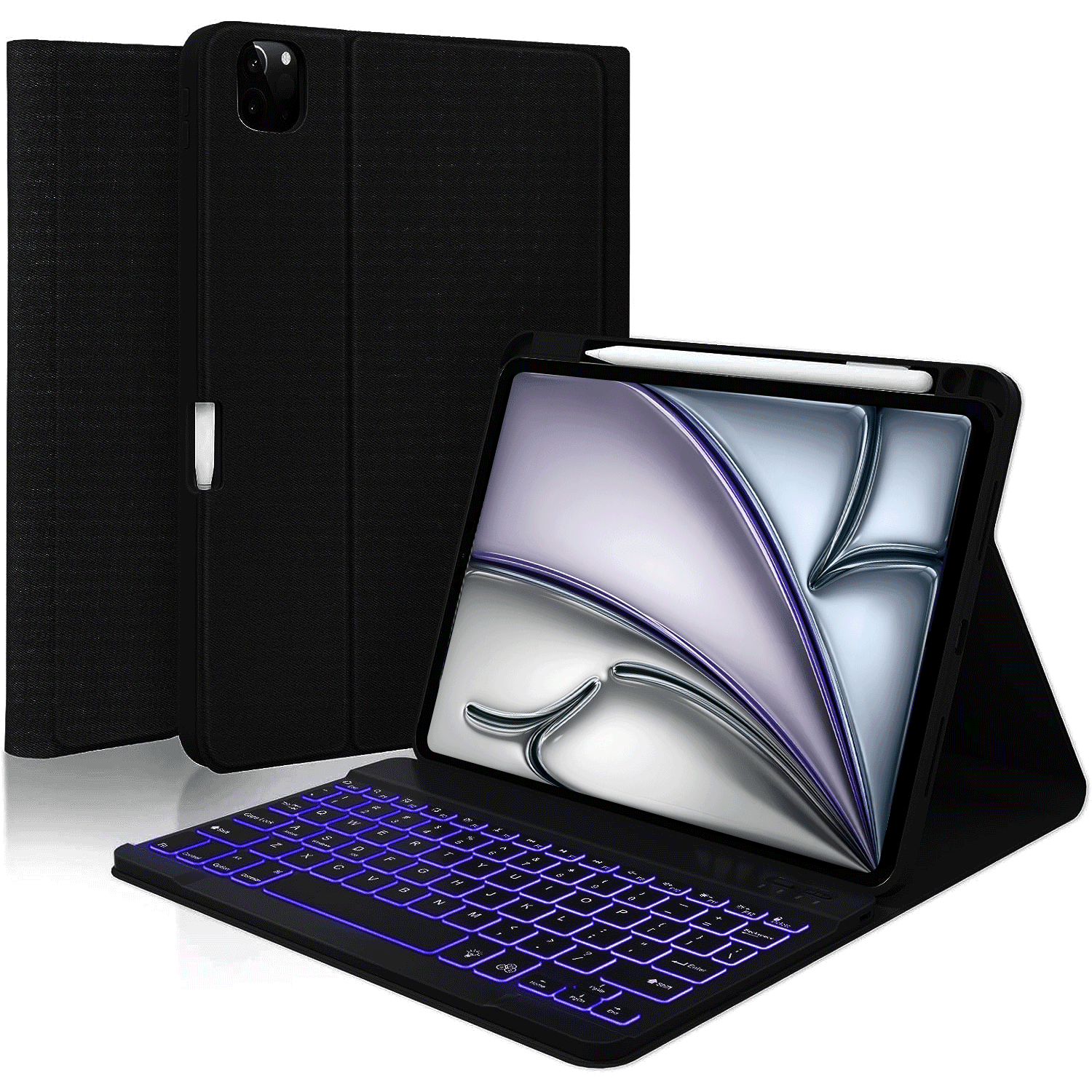 Vinci Keyboard Case for iPad Air 13-inch (M2) 2024 and iPad Pro 12.9 ...