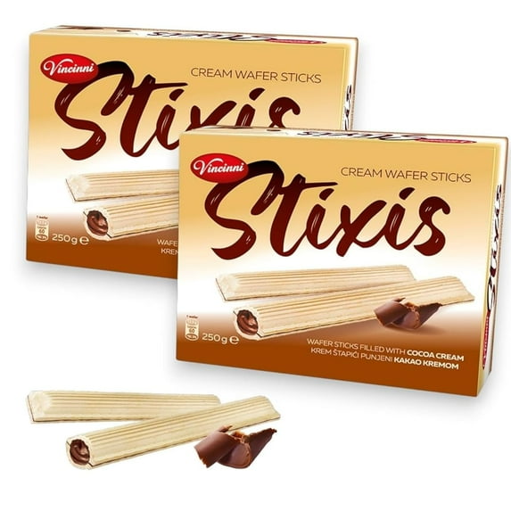 Vincinni Cream Wafer Sticks VTF5 - Delicious Wafer Snacks Chocolate ...