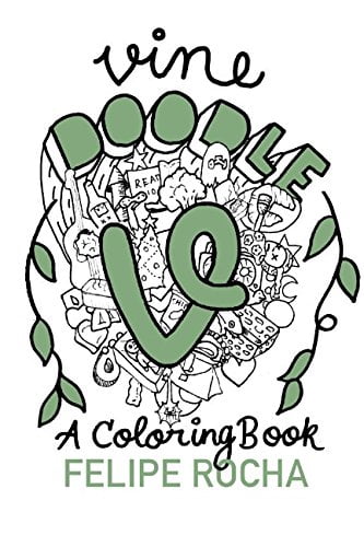 Pre-Owned Vine Doodles: A Coloring Book (Vine Doodle Series) (Paperback ...