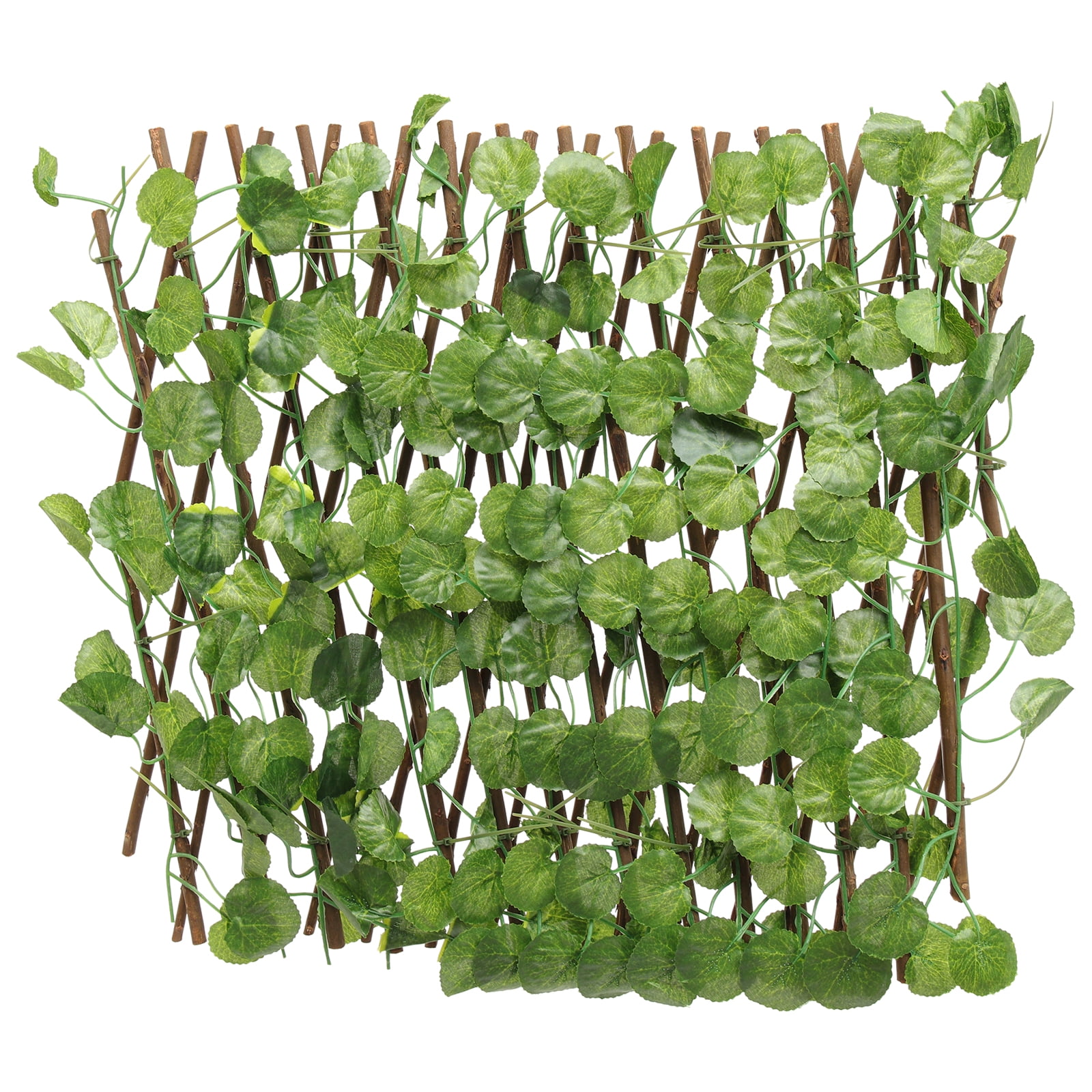 BESTYASH Artificial Privacy Fence with Lifelike Leaves, PP and ABS ...