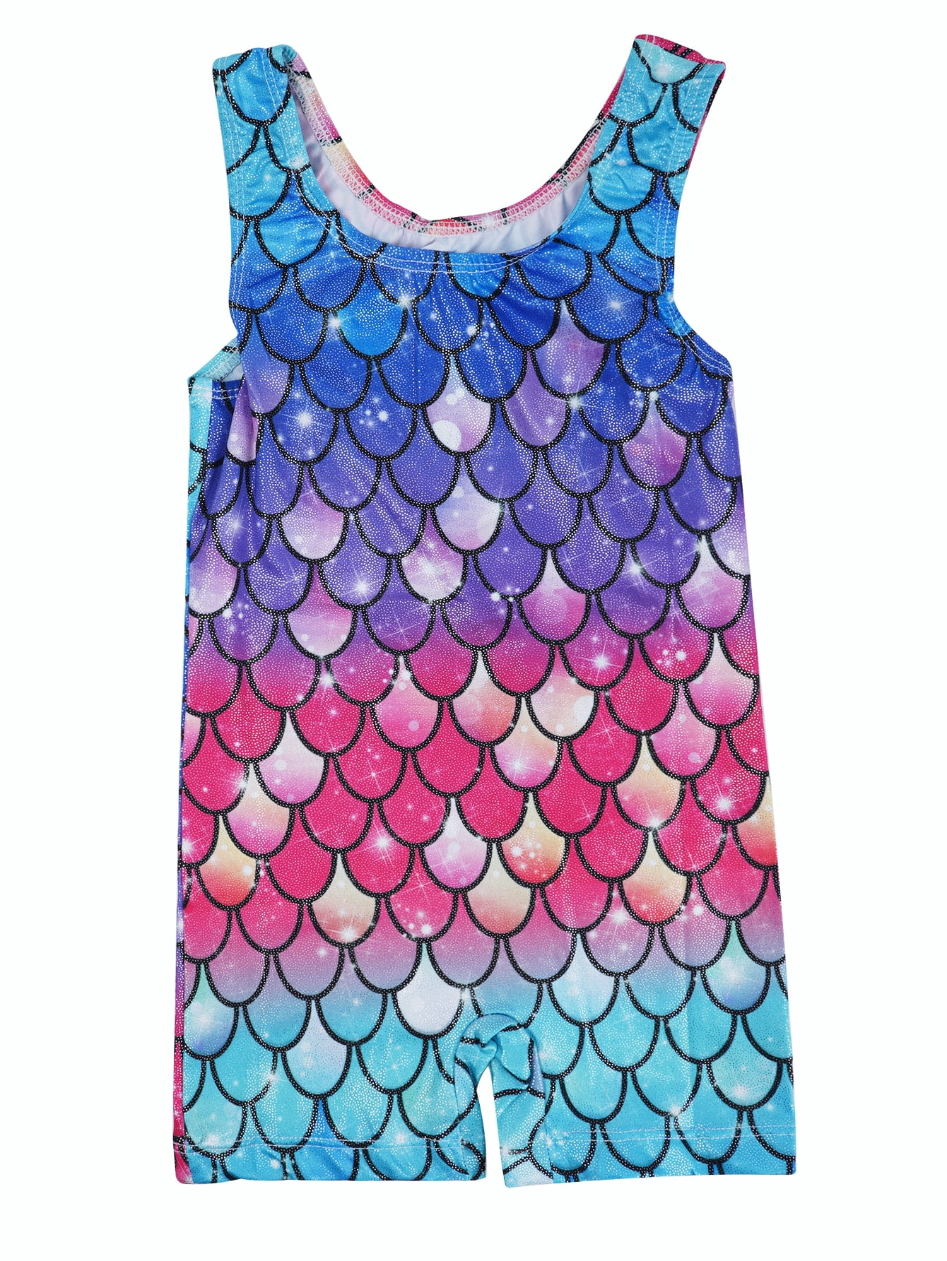 Vine Gymnastics Leotards for Girls,Toddler Dance Mermaid Athletic ...