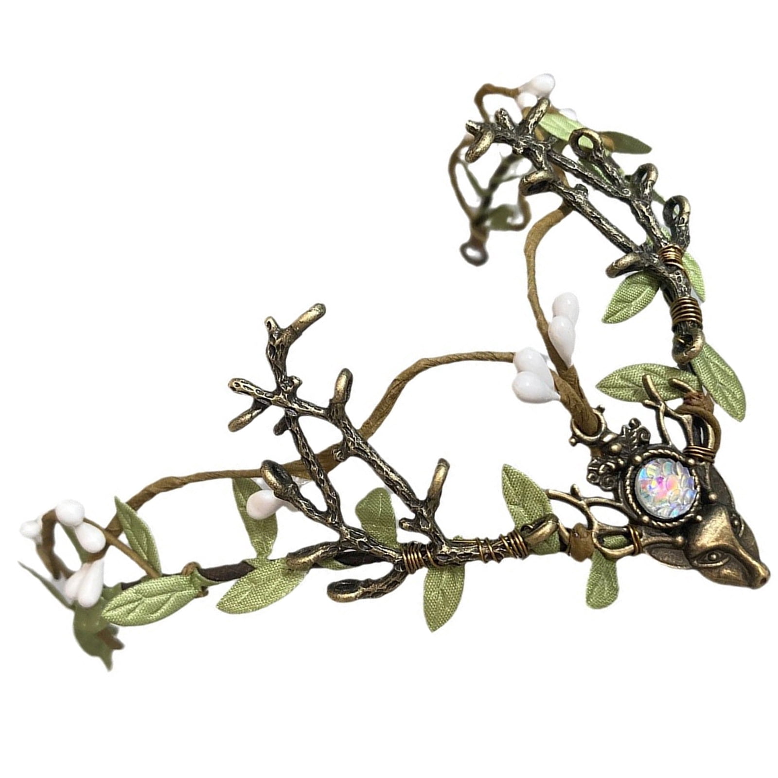 Vine Leaf Horn Vine Headpiece For Nature Hairstyles Comfortable ...