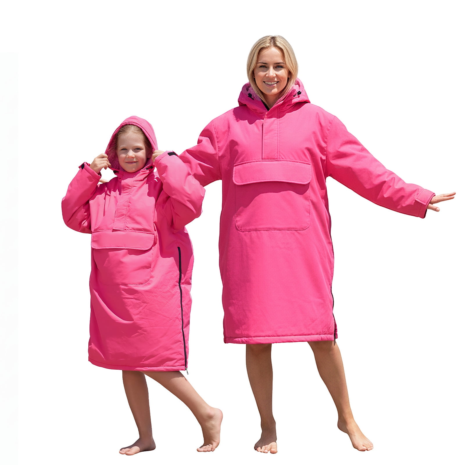 Lobmouse Swim Parka for Adult Youth and Kids,Comfort Sherpa Fleece ...