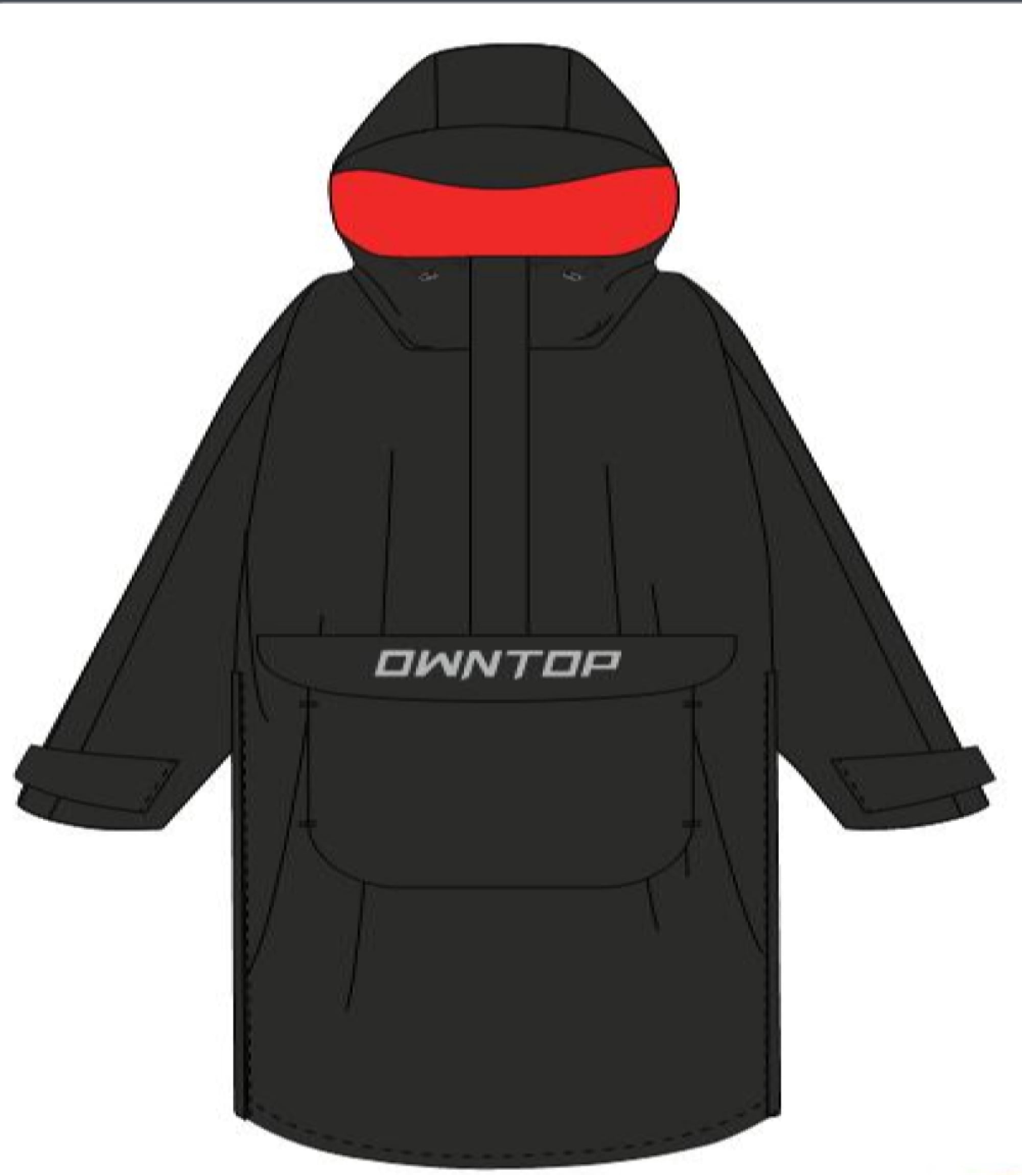 Vine Swim Parka for Men, Women, Fleece Lined Swim Jacket Waterproof ...
