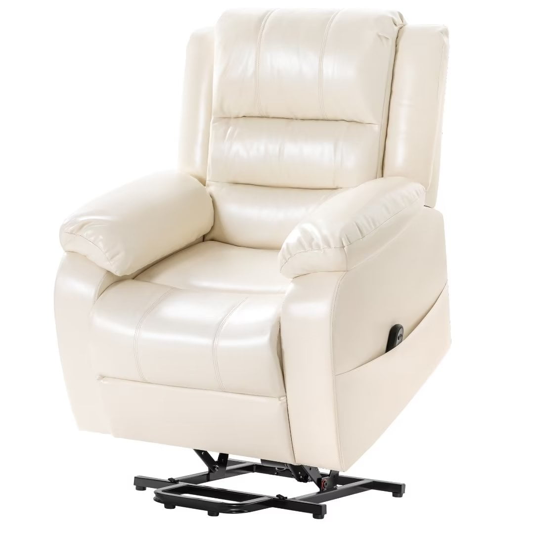 Free Shipping! Vineego Power Lift Recliner Faux Leather Home Theater ...