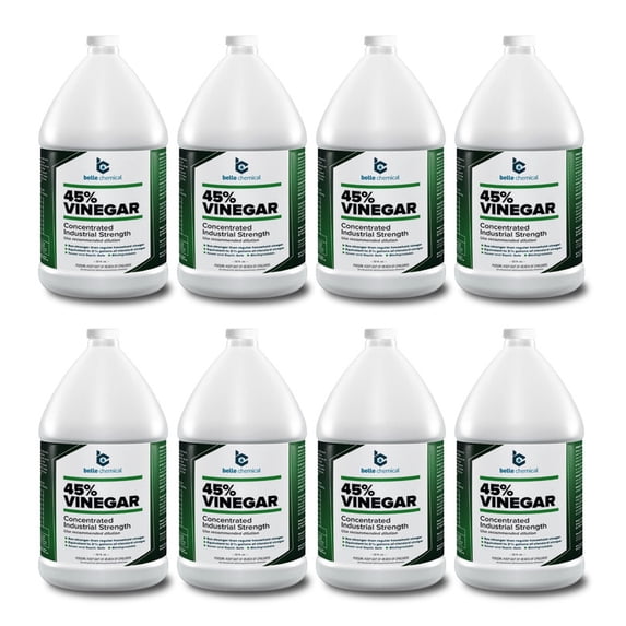 Belle Chemical Vinegar 45% Industrial Grade, Gallon Size, 12 Pack ...