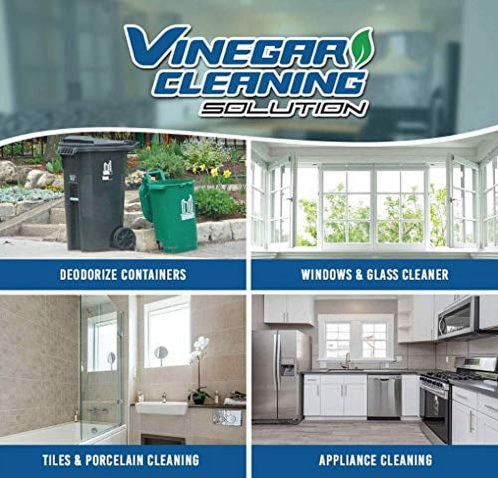 Vinegar Cleaning Solution - multipurpose cleaning vinegar for home, outdoors & automotive, 20% ...