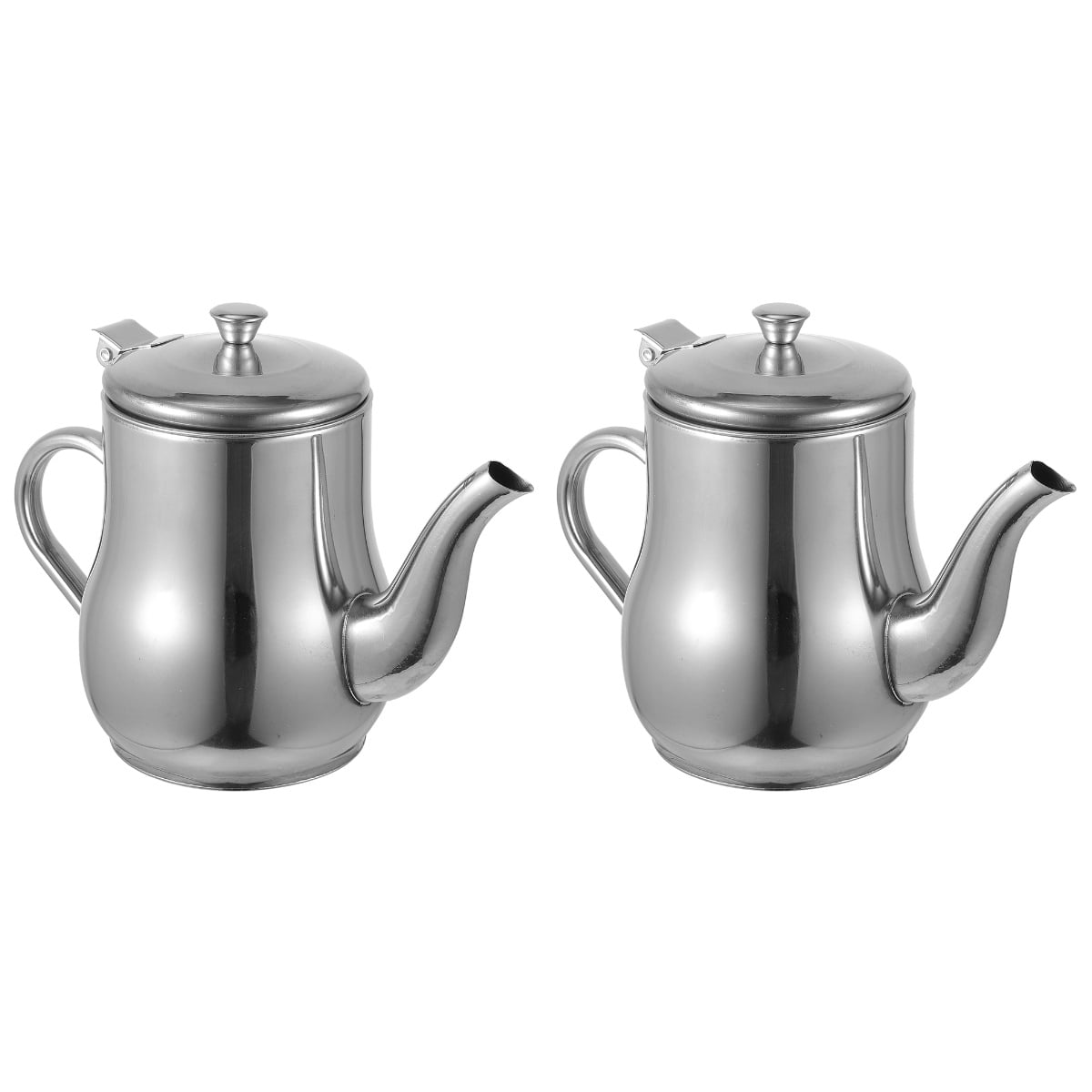 Vinegar Container Stainless Steel Condiment Oil Pot Bacon Grease ...