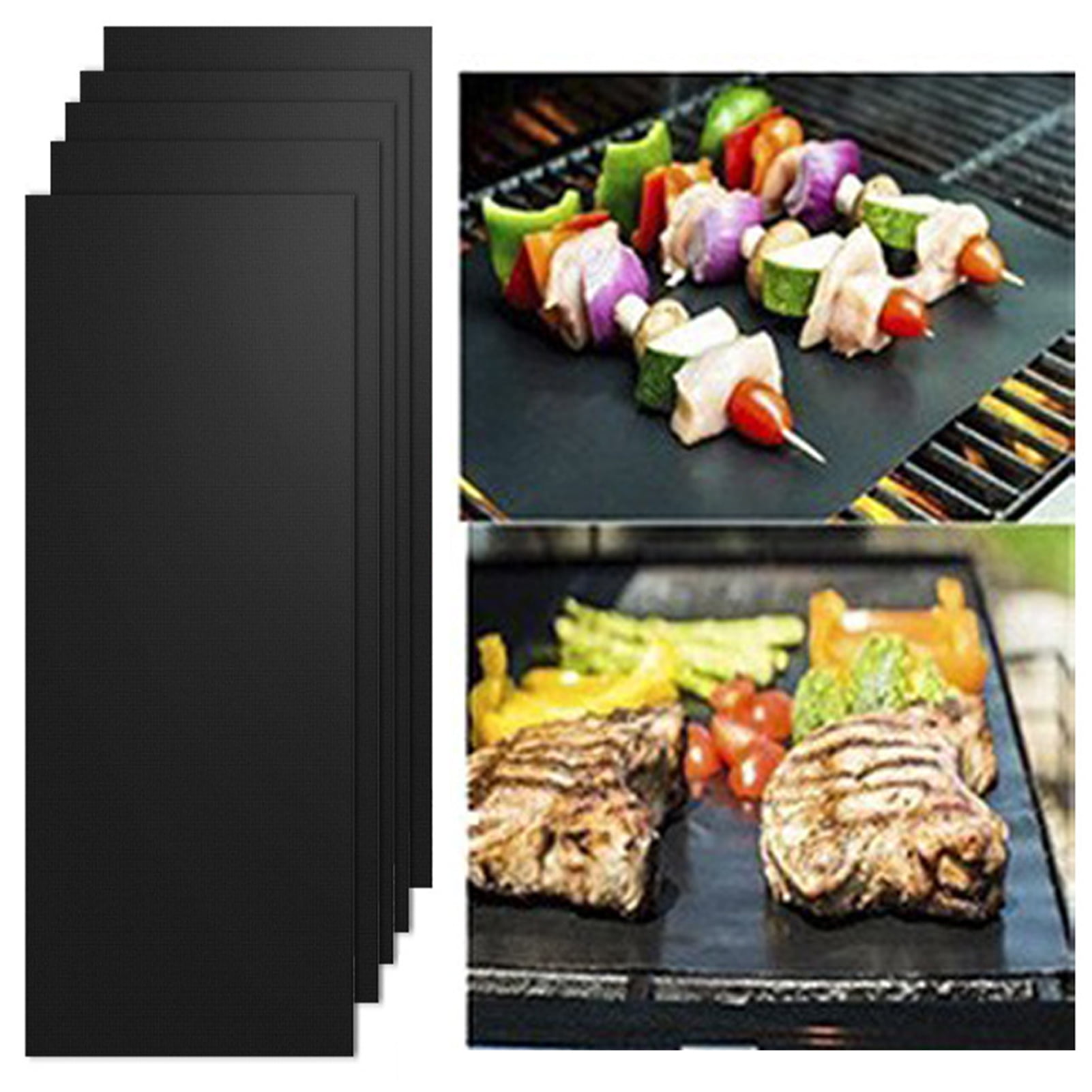 Vinegarsun BBQ Mesh Grill Mats for Outdoor Grill-Duty Nonstick Mesh ...