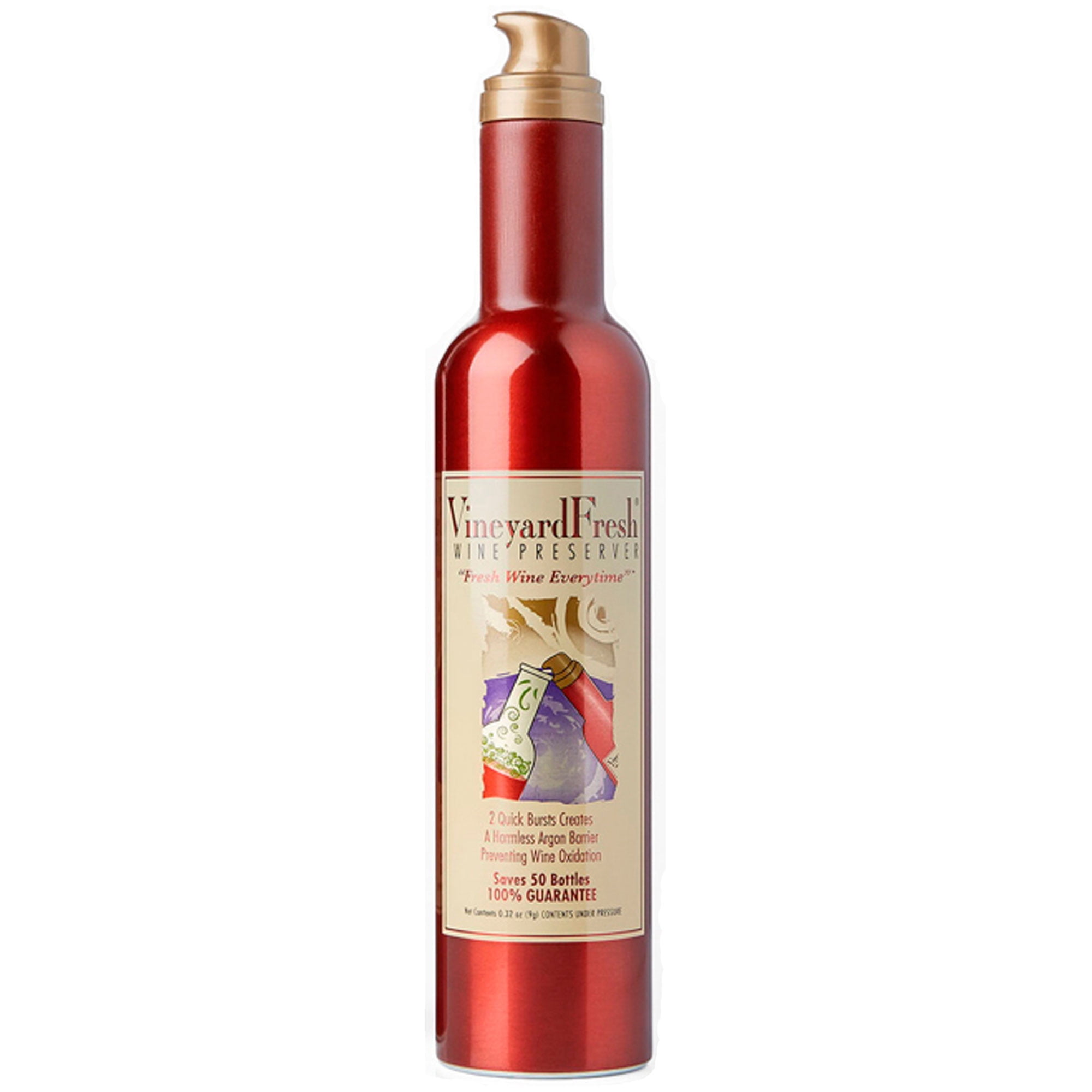 VineyardFresh Wine Preserver | Argon Wine Preserver Spray Keeps Open ...