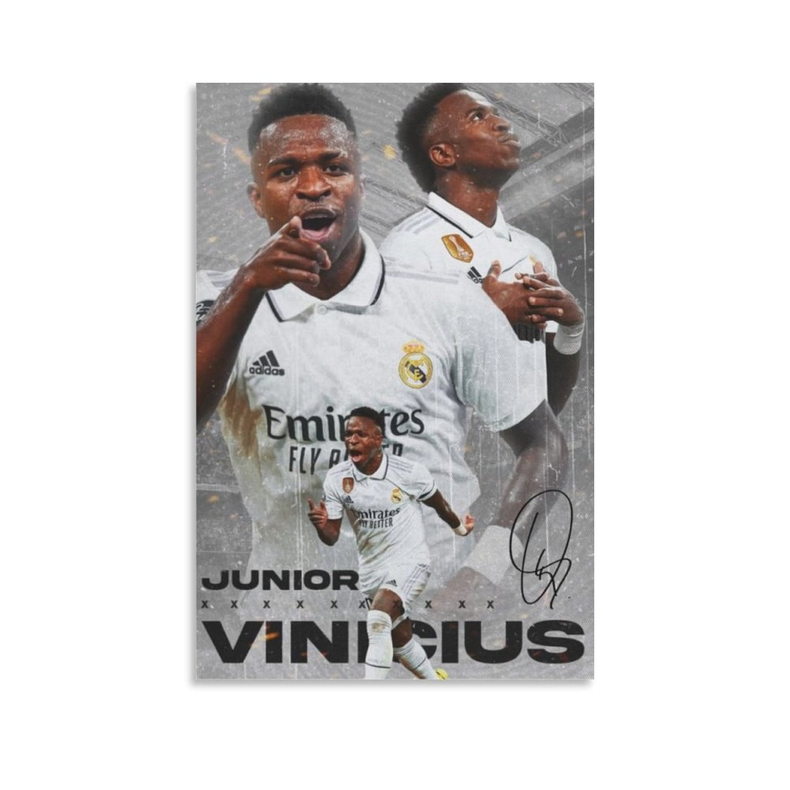 Vinicius Jr Poster Vini Jr Poster Room Aesthetic Poster Print Art Wall ...