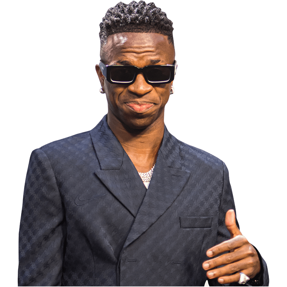 Vinicius Junior (Suit) Half Body Buddy Cutout - Walmart.com