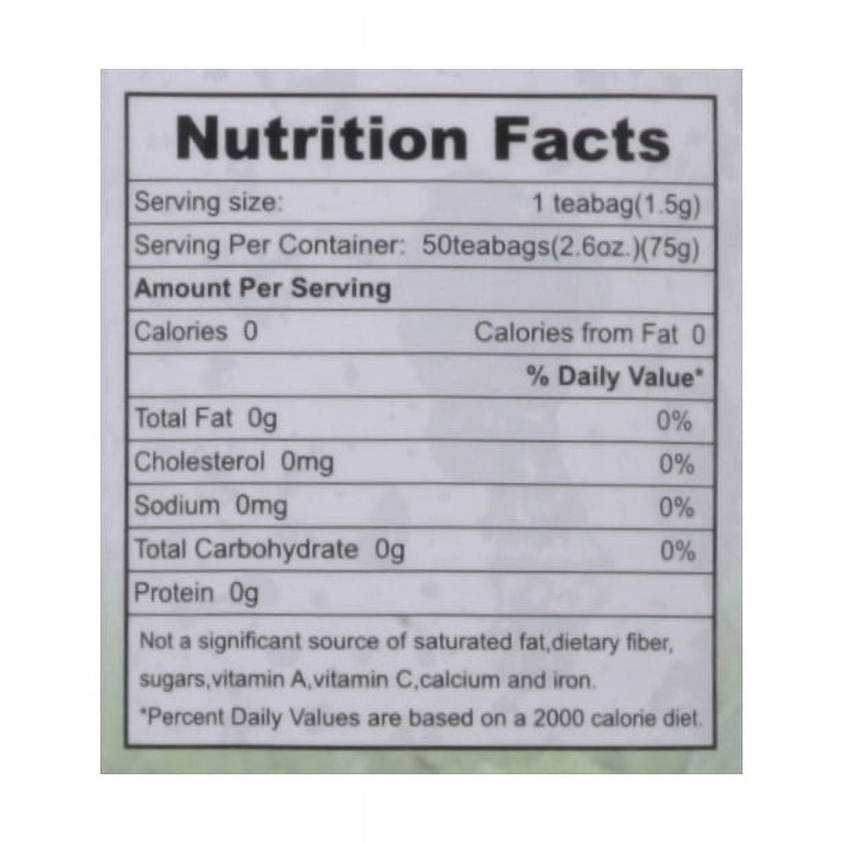 Vinis Mint Green Tea - 6 Boxes, 50 Tea bags per Box - Walmart.com