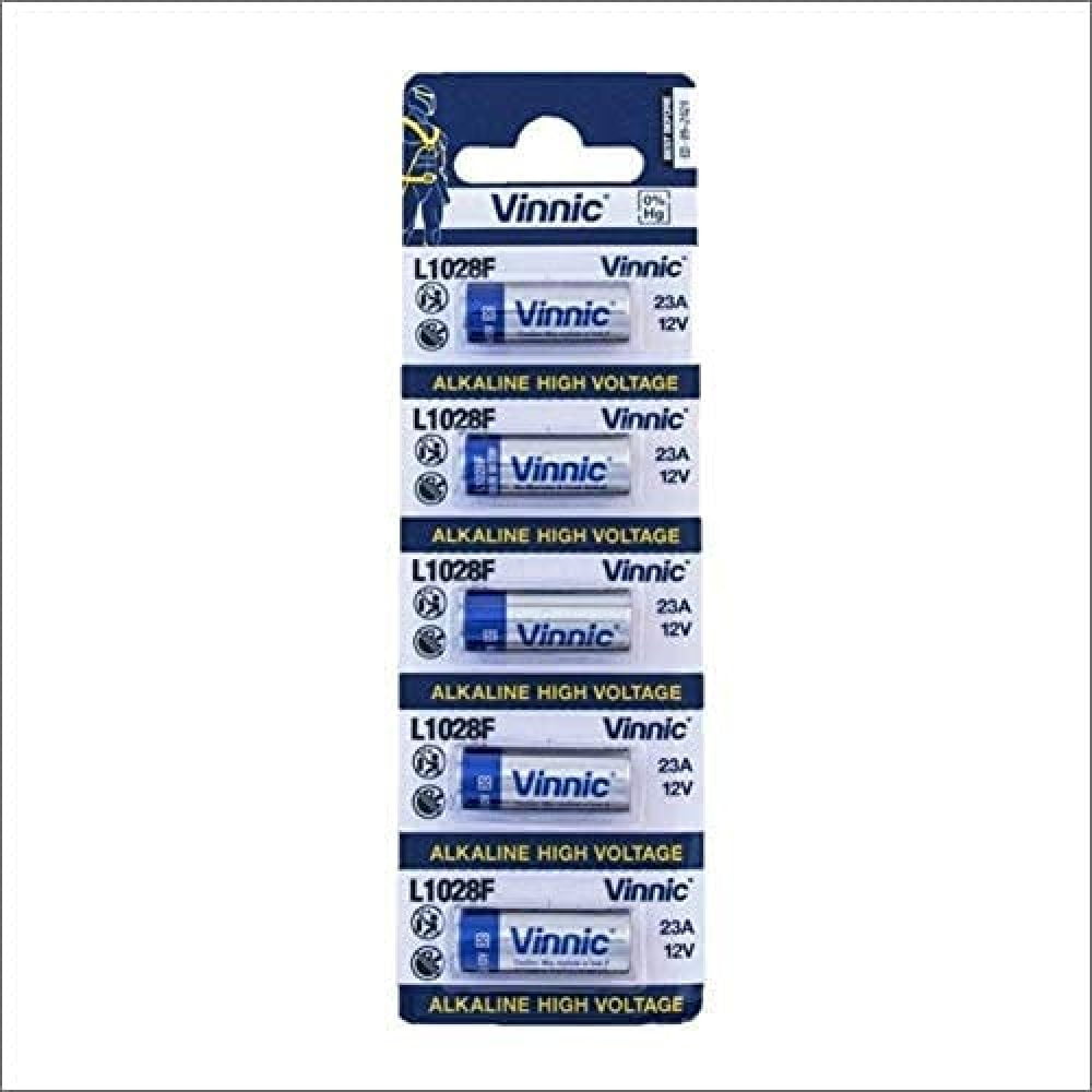 Vinnic 5pk L1028 Alkaline 12V Batteries GP23A, MN21, A23, LRVO8 - Walmart.com