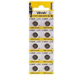Alkaline L1131 Button Cell Battery