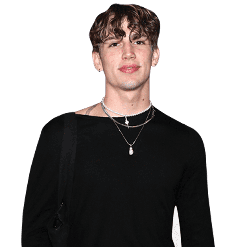 Vinnie Hacker (Black Outfit) Half Body Buddy Cutout - Walmart.com