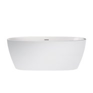 American Standard Studio Acrylic Bathtub 60x30 in, Integral Apron, Left ...
