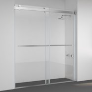 Eclipse 52 in. x 78 in. Fully Glass Sliding Shower Doors - Walmart.com
