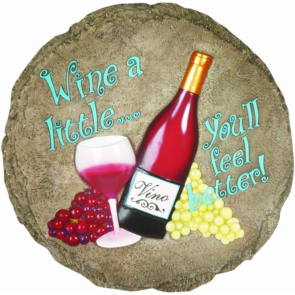 Vino Decorative Garden Stone - Walmart.com