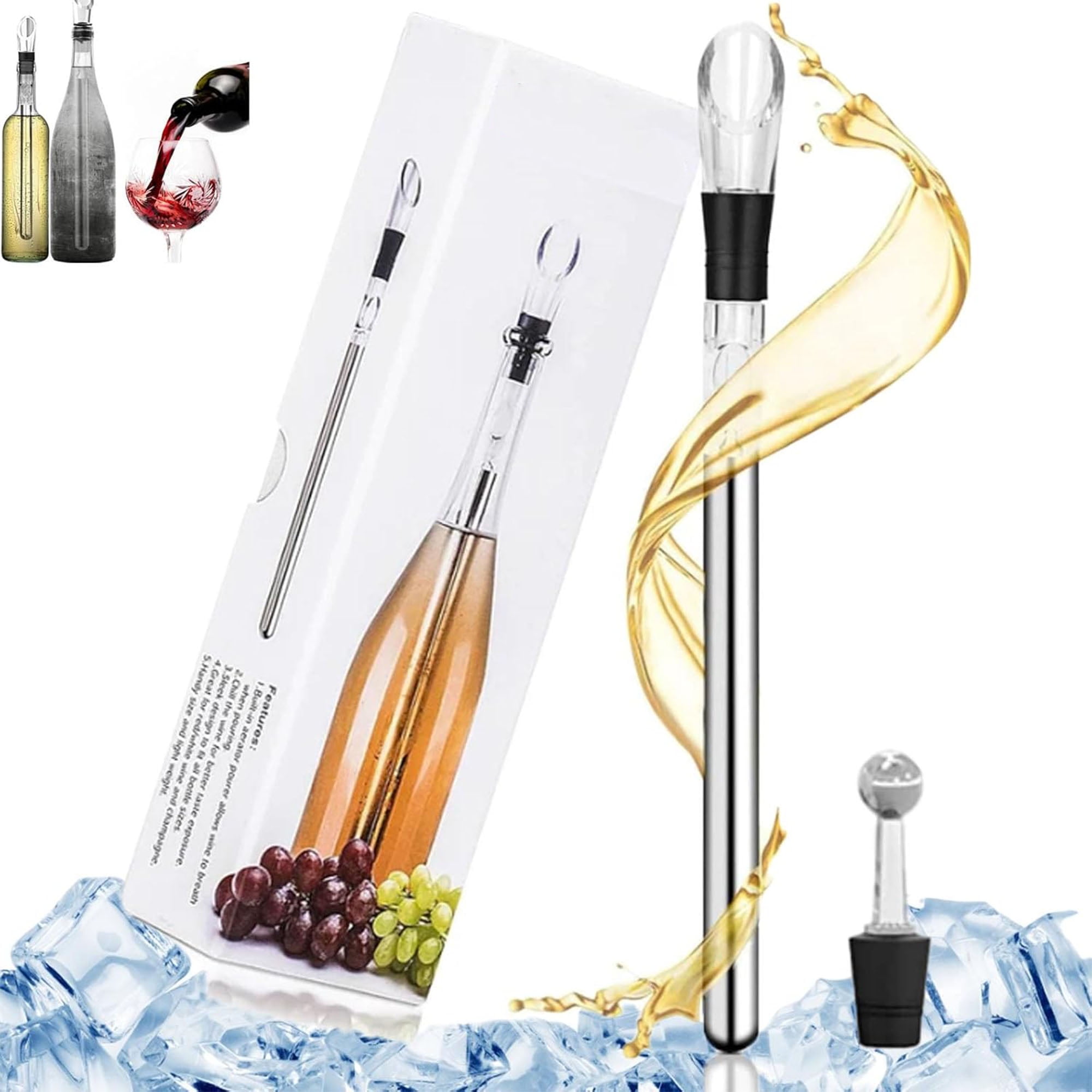 Vinoamigo - Wine Cooling Stick, Vino Amigo Wine Cooling Stick, Wine ...