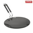 Vinod 10-Inch Black Pearl Concave Hard Anodized Frying Pan, HA265 ...