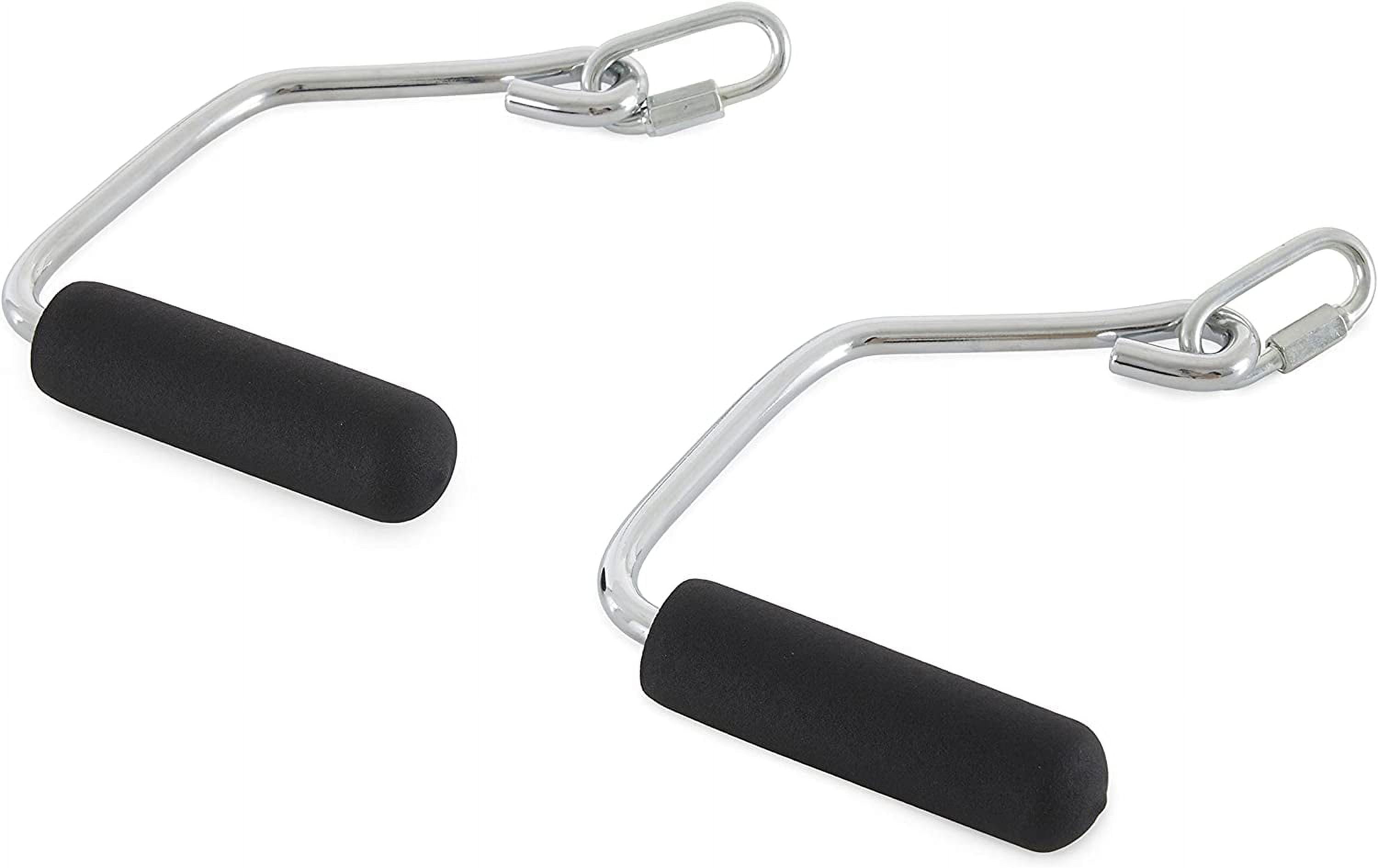 Vinsco Accessories Open Ended Chrome Grip Handles for Total Gym Home ...