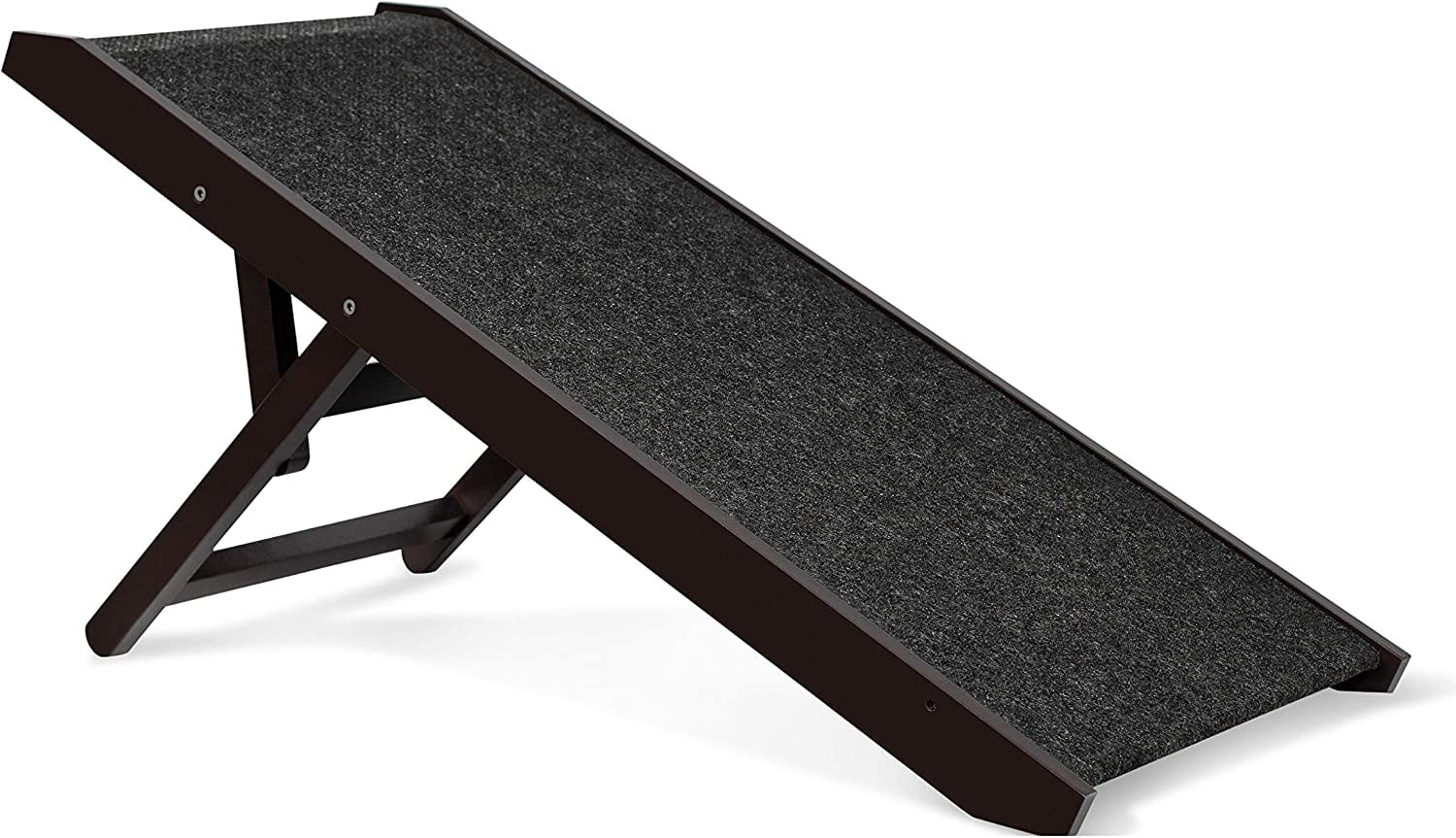 Vinsco Adjustable Dog Ramp for Low Beds or Couches - Small Dogs or Cats ...