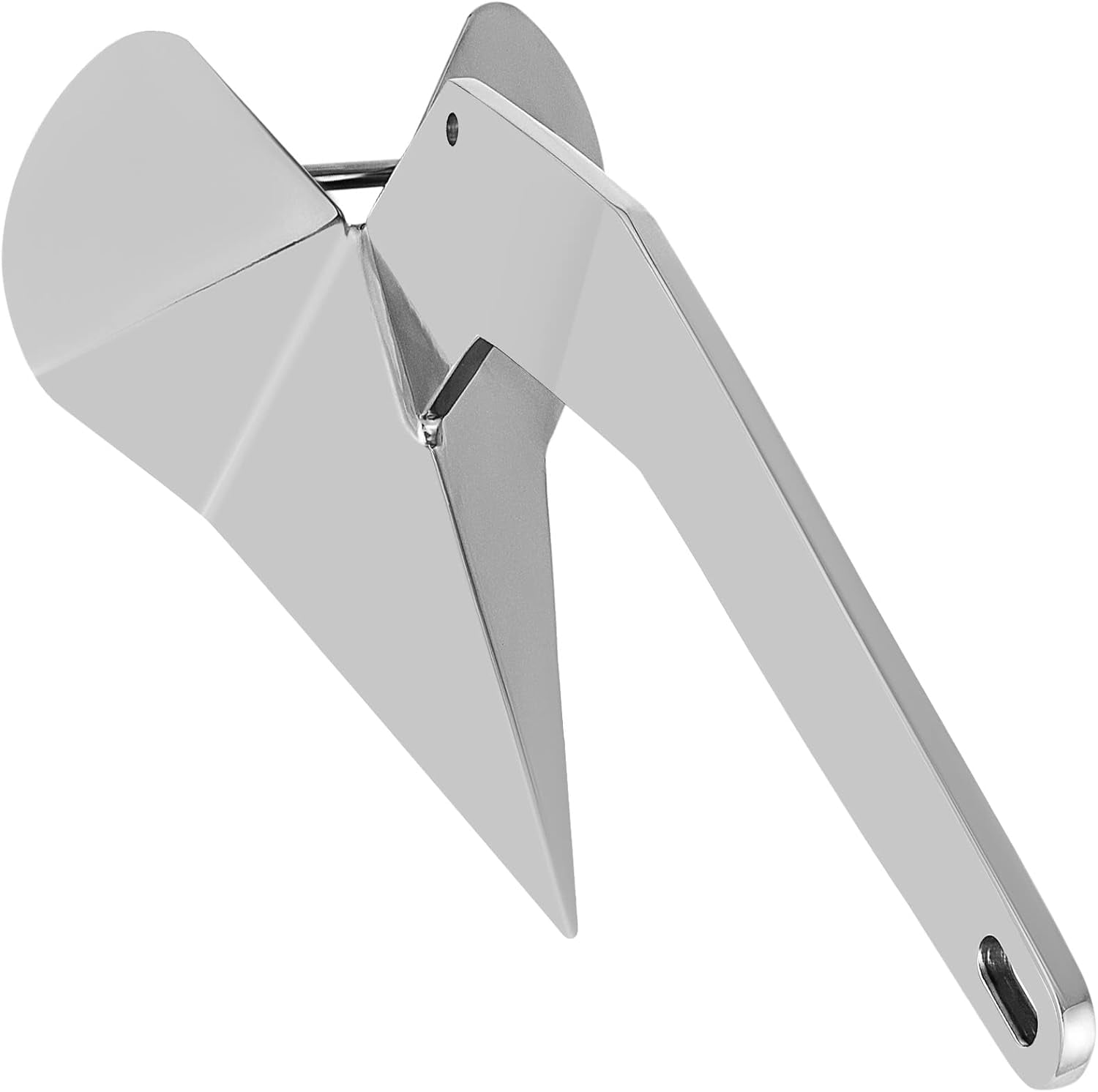 Vinsco Boat Anchor, 316 Stainless Steel Delta-Style Anchor, Heavy Duty ...