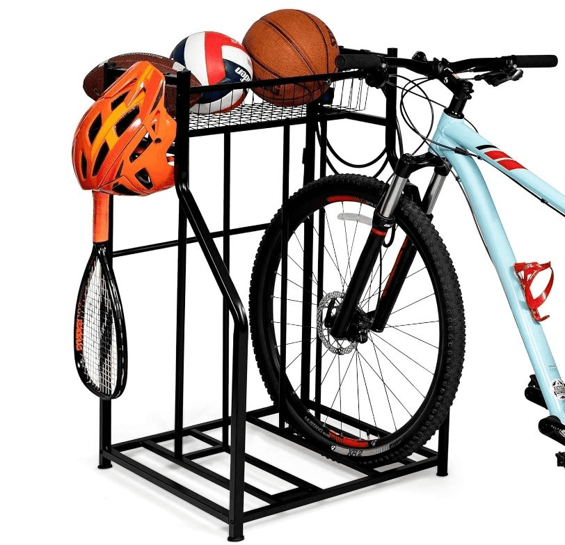 Vinsco Garage Bike Storage & Stand | Holds 2 bicycles | Garage ...