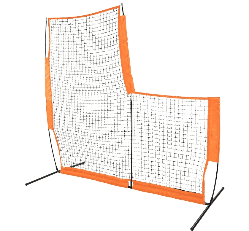 Vinsco Portable Lightweight Protective L-Screen, Baseball/Softball ...