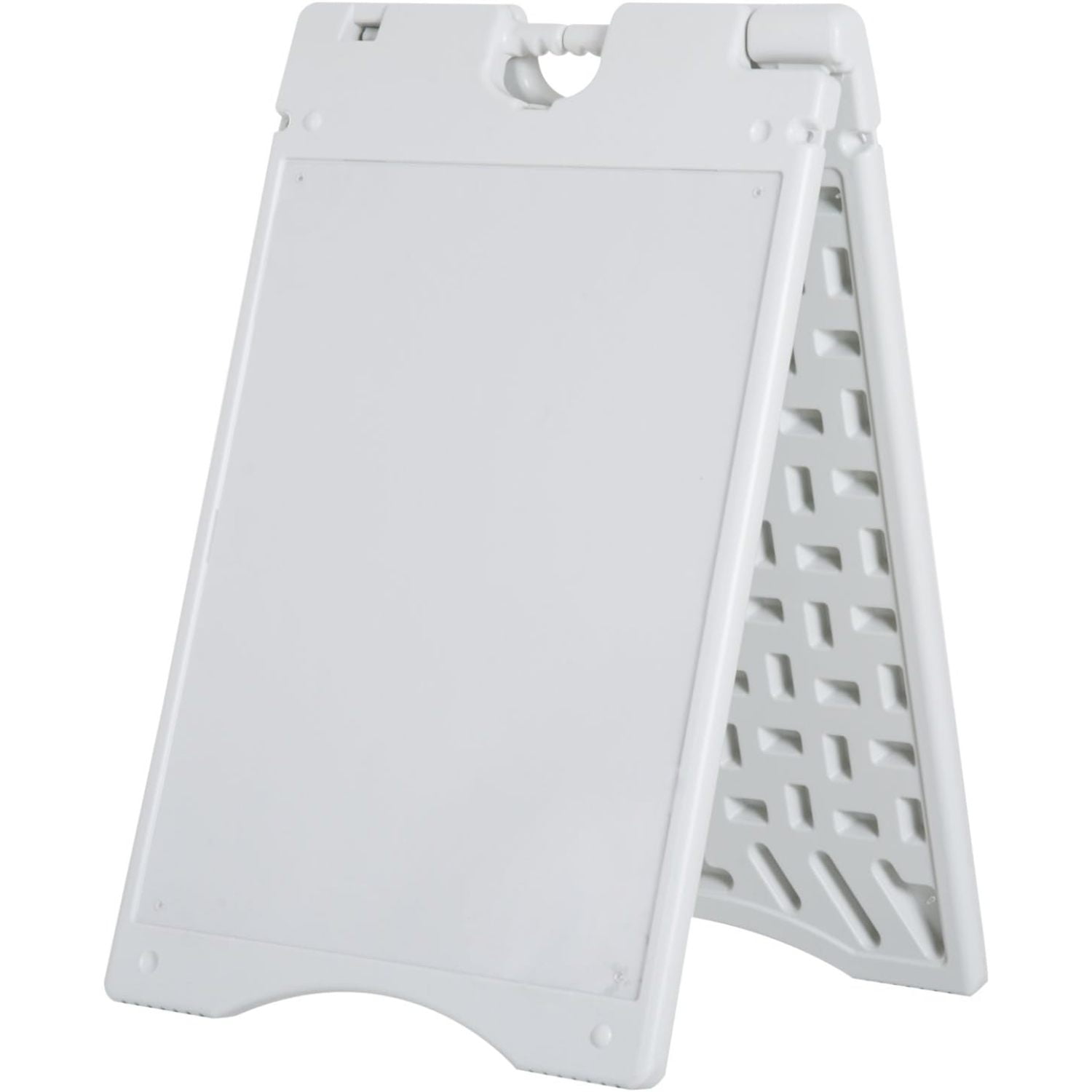 Vinsetto 22” x 28" Plastic Folding A-Frame Sandwich Board Sidewalk Sign ...