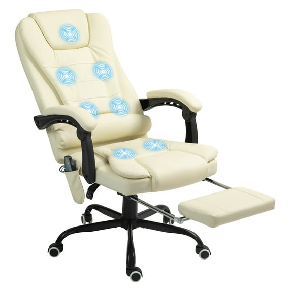 Vinsetto 7-Point Vibrating Massage Office Chair, High Back Computer ...