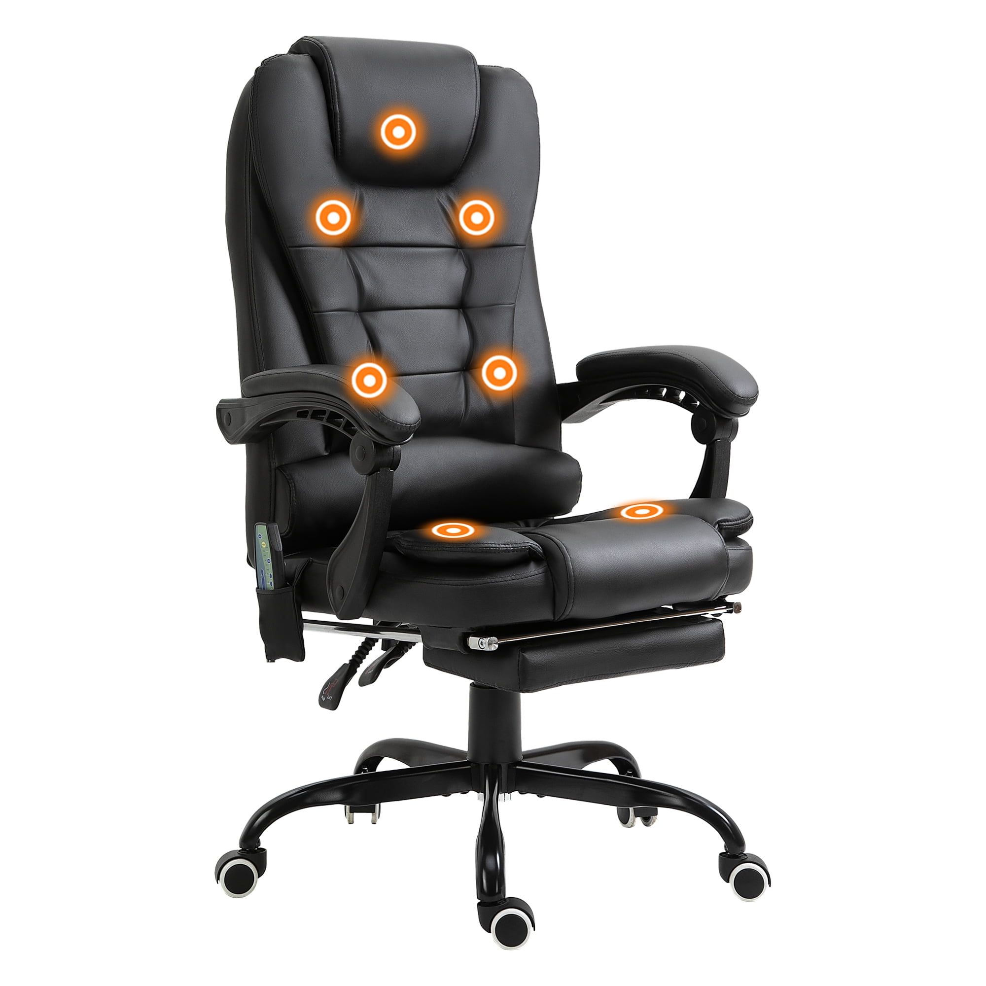 Vinsetto 7-Point Vibrating Massage Office Chair, High Back Executive ...