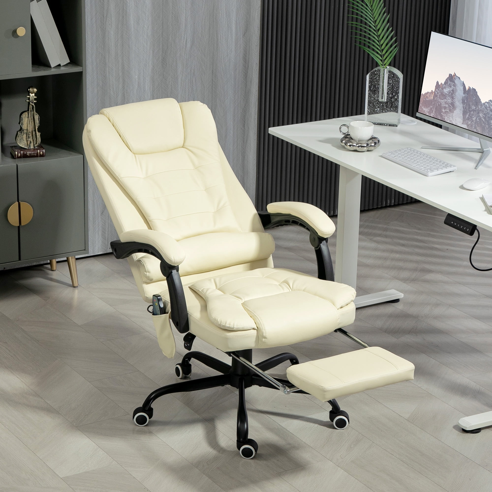 Vinsetto 7-Point Vibrating Massage Office Chair Computer Chair with ...