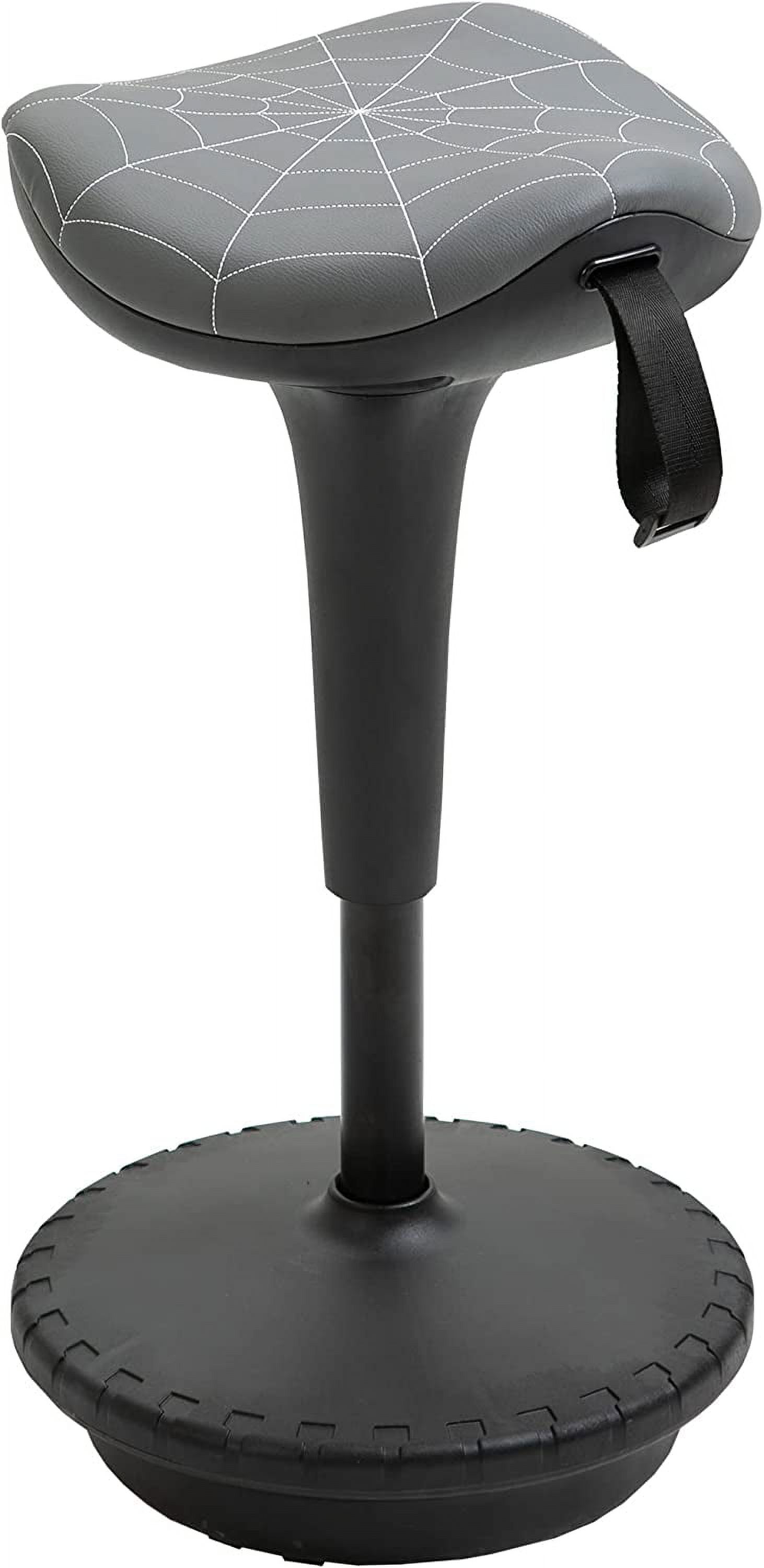Vinsetto Lift Wobble Stool Standing Chair with 360° Swivel, Tilting ...