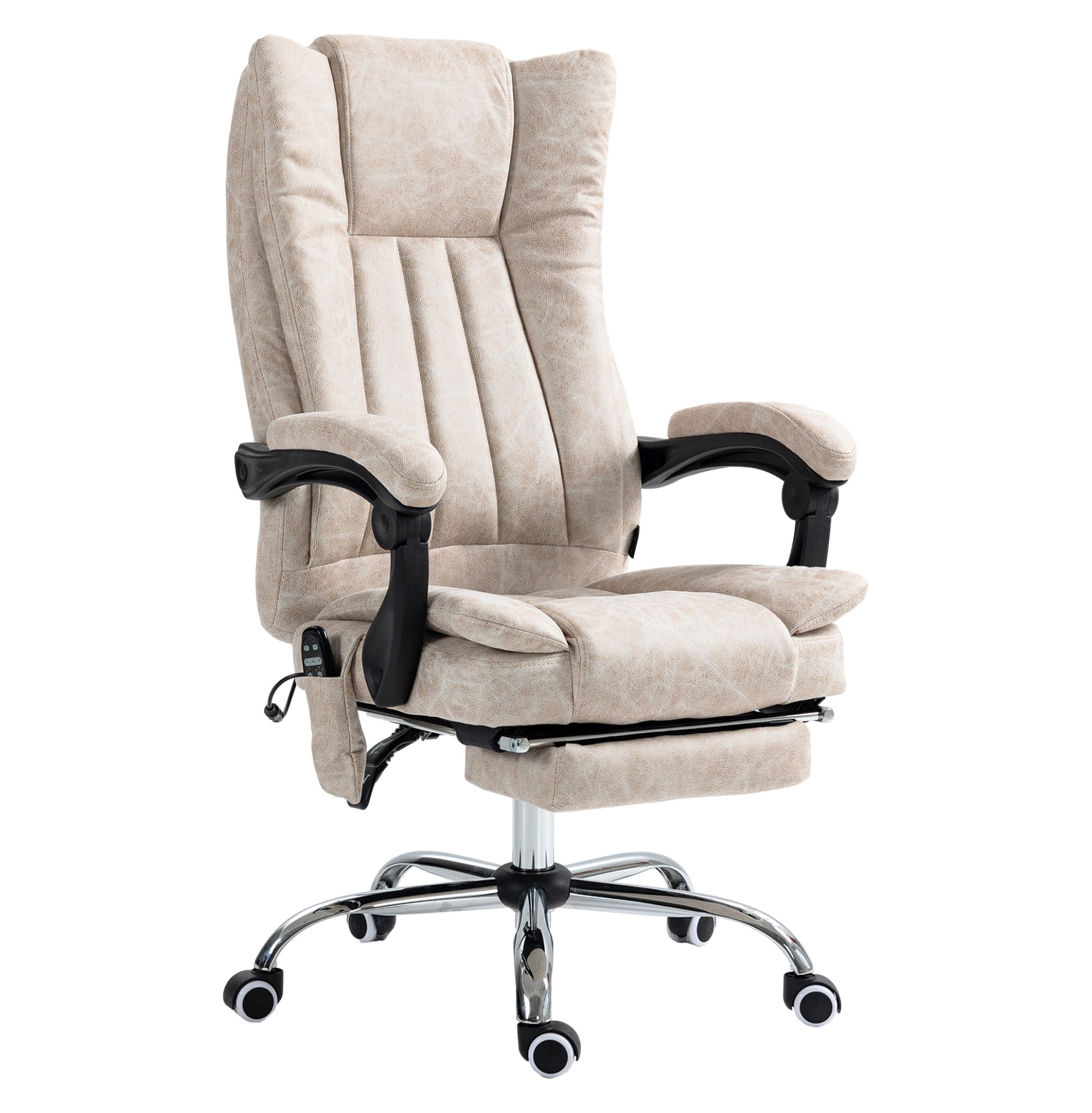 Vinsetto Microfiber Office Chair, High Back Computer Chair with 6 Point ...