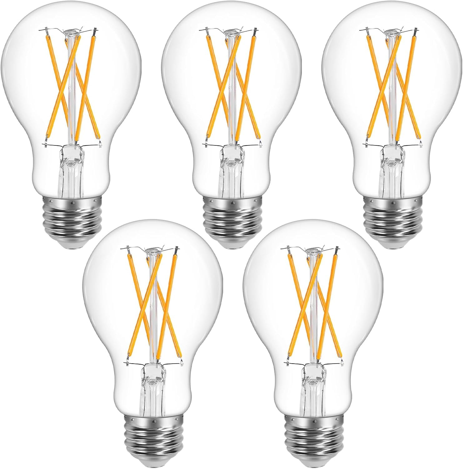 Vinta LED Bulbs, Dimmable Filament Bulb, 8W 800LM, 60W Equivalent ...