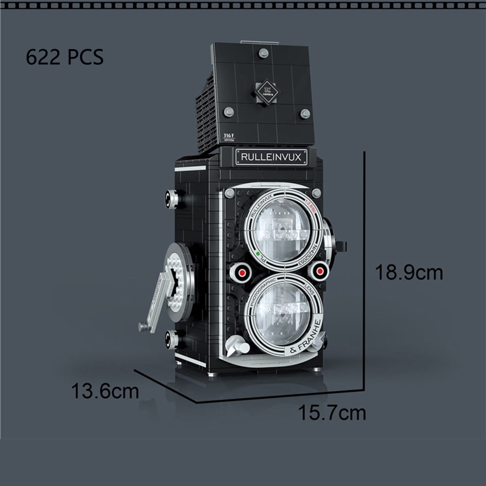 Vintag Camera Model Mini Bricks for Kids Learning Toy Educational ...