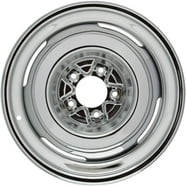 O/E Style Hot Rod Chrome Steel Wheel 15x8, 5 on 4.75, 4.25 BS - Walmart.com