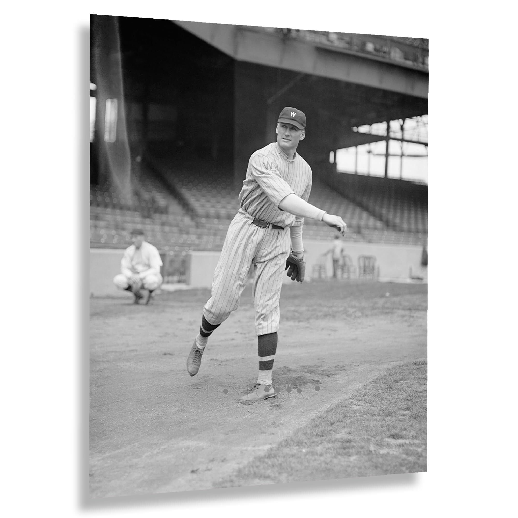 Vintage 1924 Walter Johnson Photo Print - Vintage Photo of Washington ...