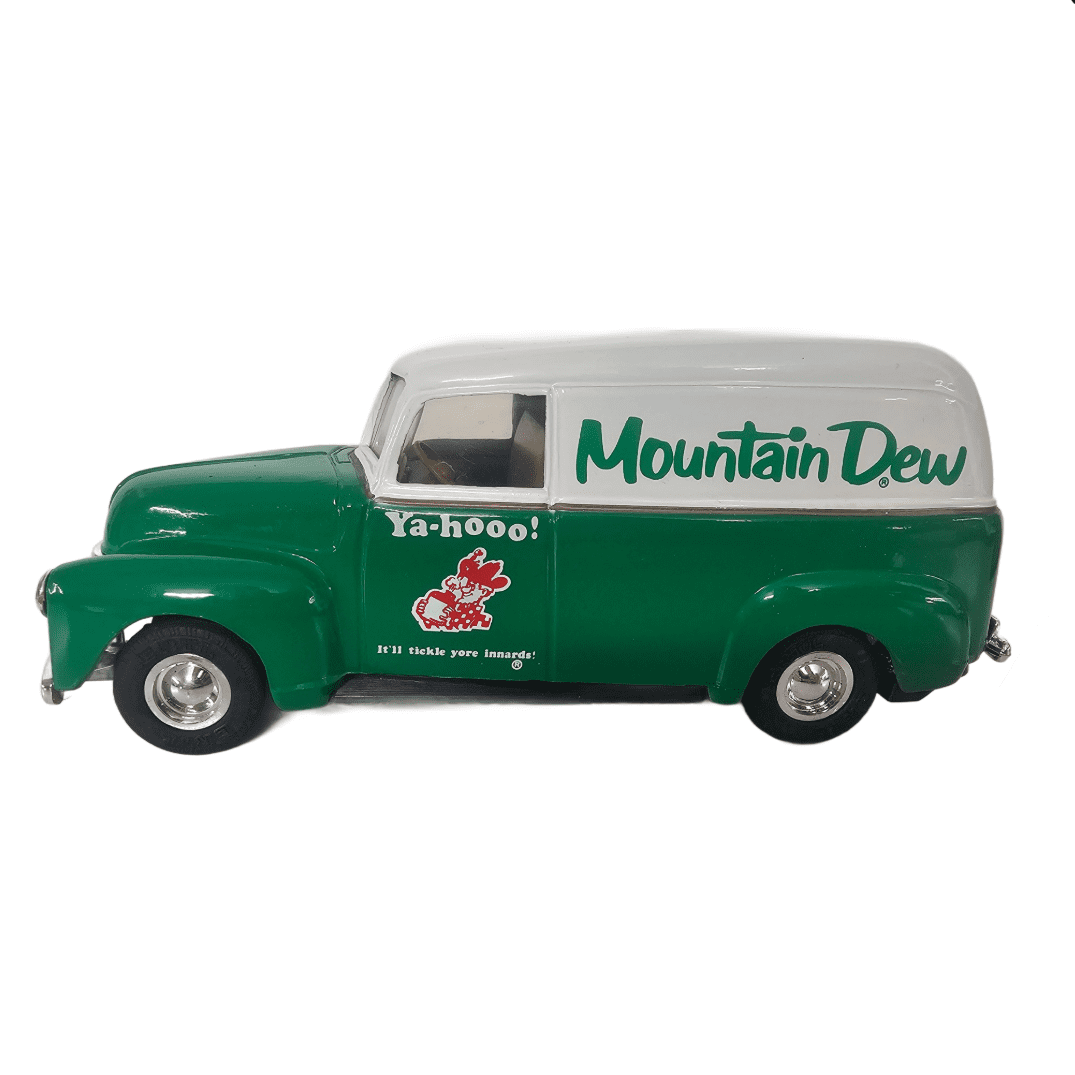Vintage 1950's Mountain Dew Delivery Truck Die-cast Bank 1:24 Scale - Walmart.com
