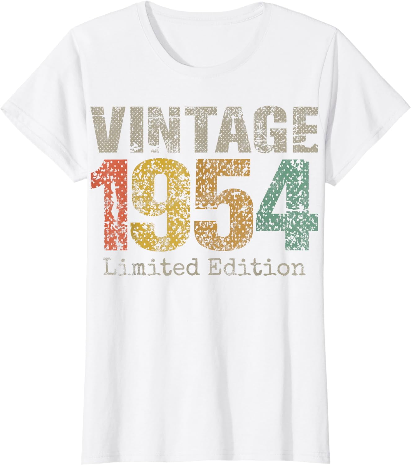 Vintage 1954 70th Birthday Gifts 70 Year Old For Men Women T-Shirt ...