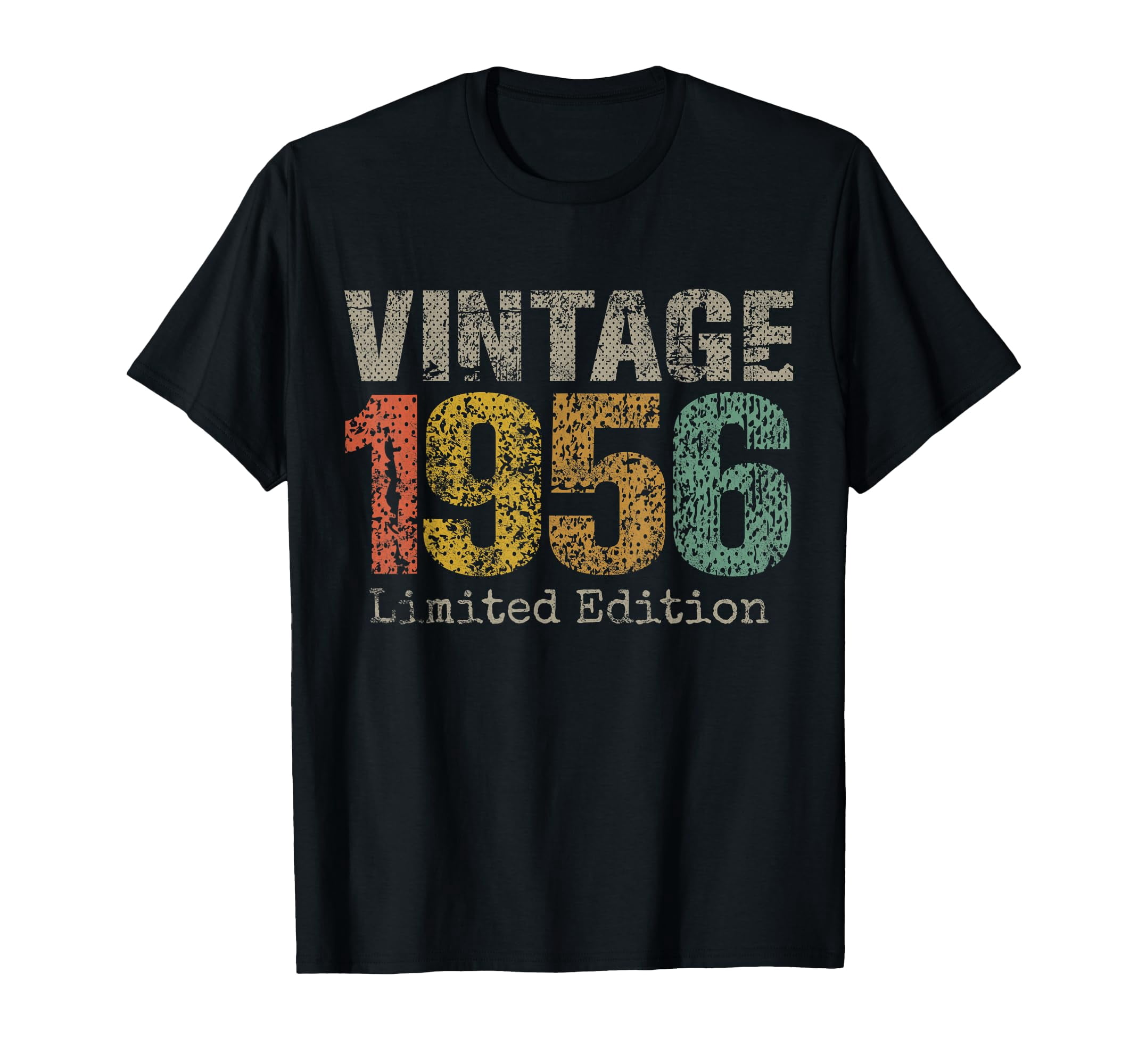 Vintage 1956 Limited Edition 69th Birthday Gifts T-Shirt for 69 Year ...