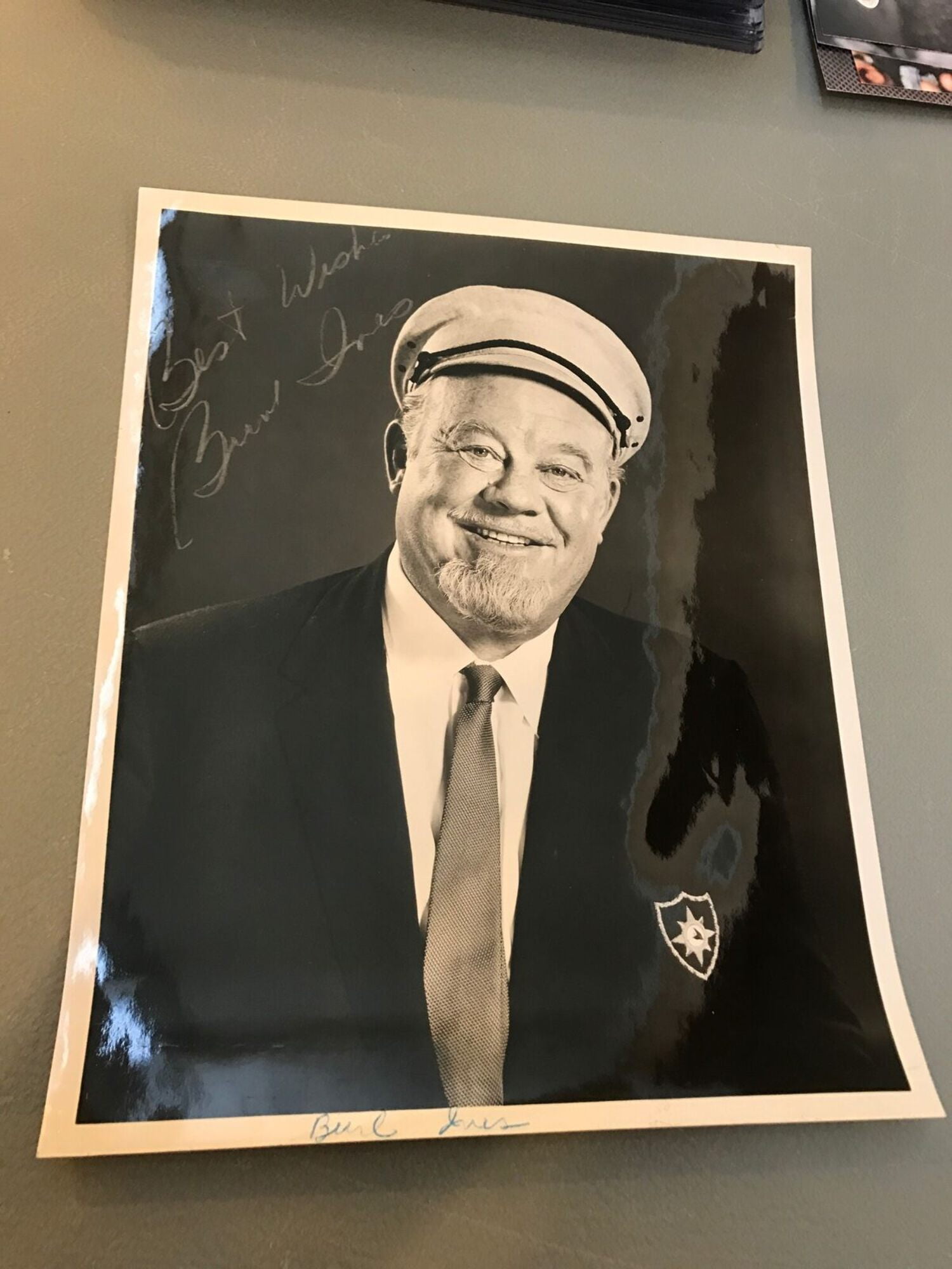 Vintage 1960's Burl Ives Signed Autograph 8X10 Photo With JSA COA ...