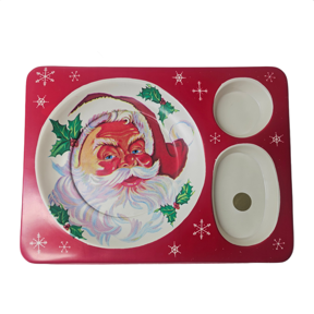 Plastic Christmas Serving Tray