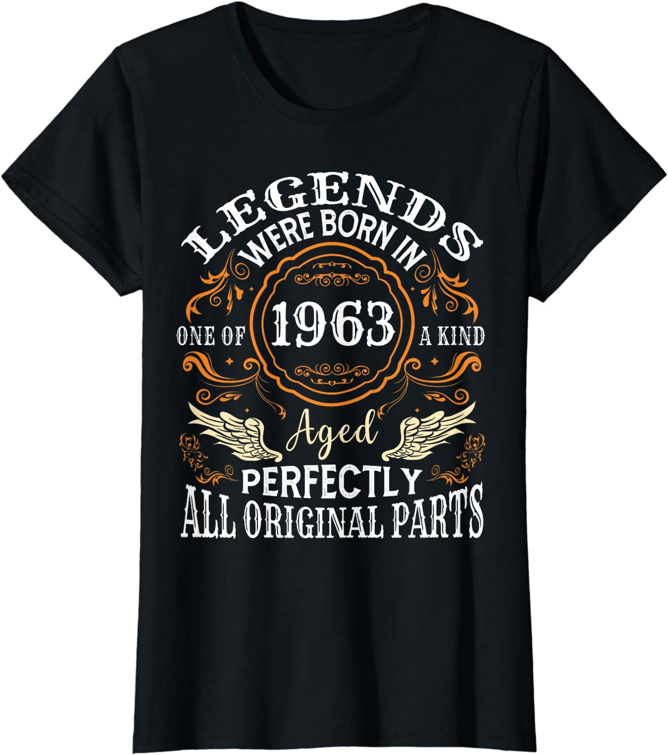 Vintage 1963 Classic Turning 60 Years 60th Birthday T-Shirt - Walmart.com