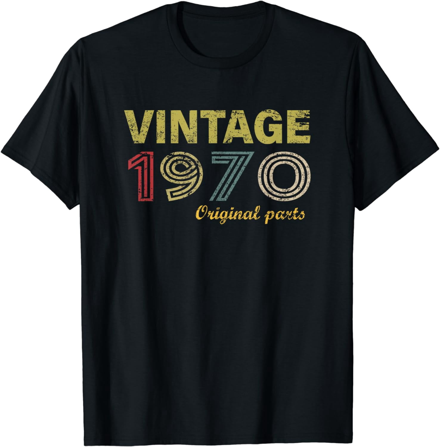 Vintage 1970 Cool 54 Year Old Bday Men Women 54th Birthday T-Shirt ...