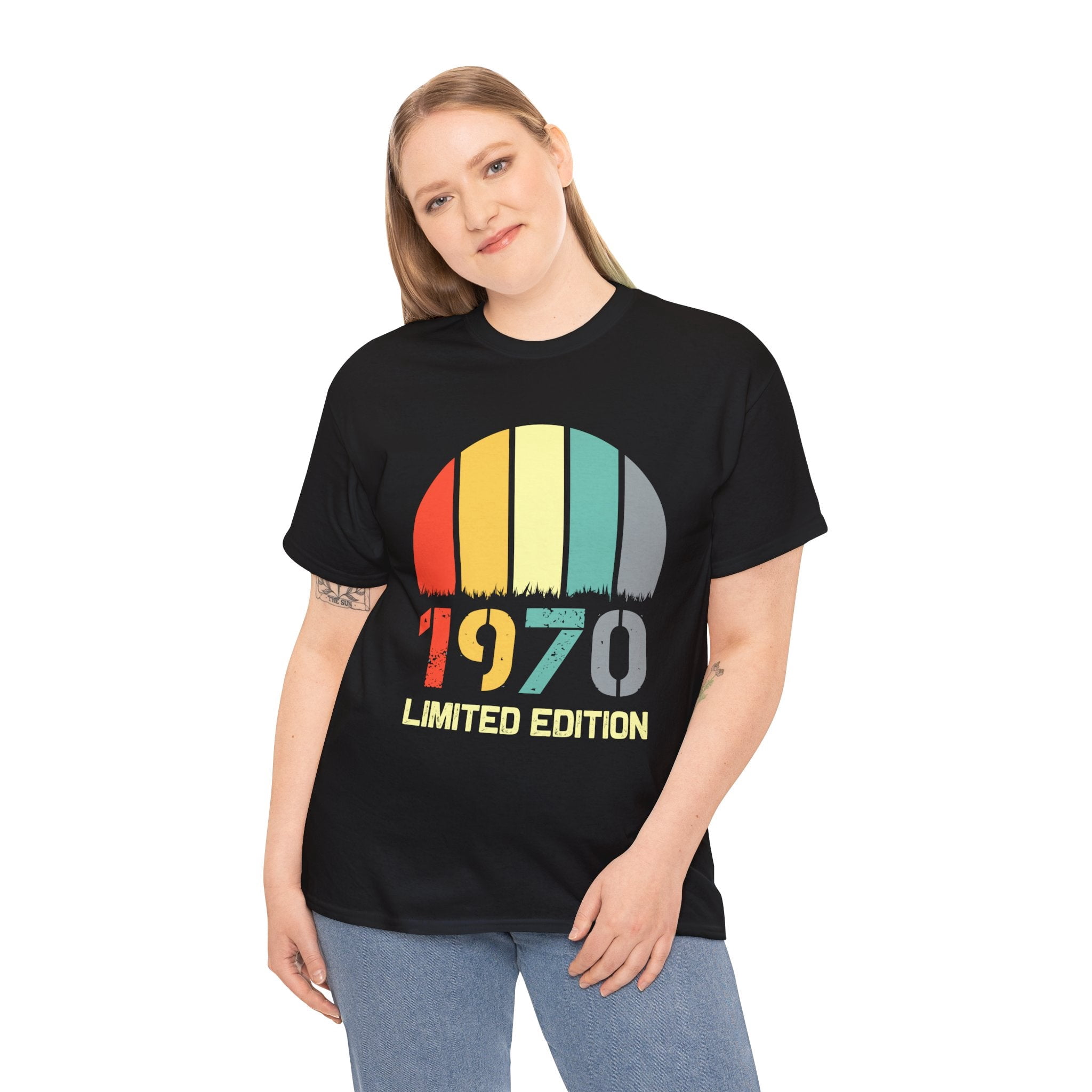 Vintage 1970 TShirt Women Limited Edition BDay 1970 Birthday Plus Size ...